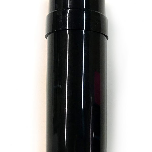 Empty Deodorant Container - (Black) Cylinder Style, Translucent Plastic ...
