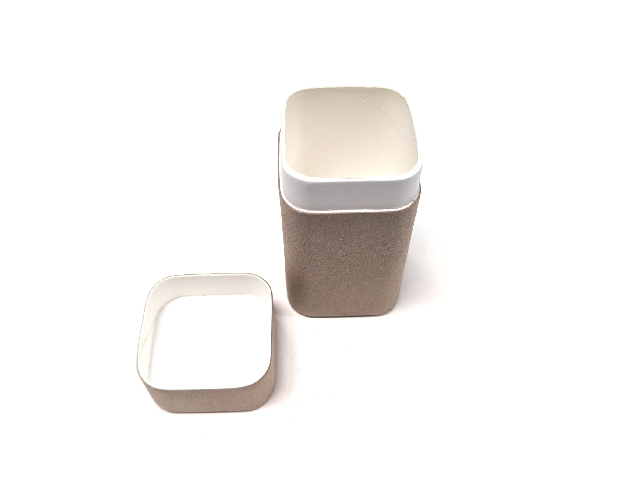 BULK QUANTITY - 2.2 oz (60g) Biodegradable Cardboard SQUARE Push-Up ...